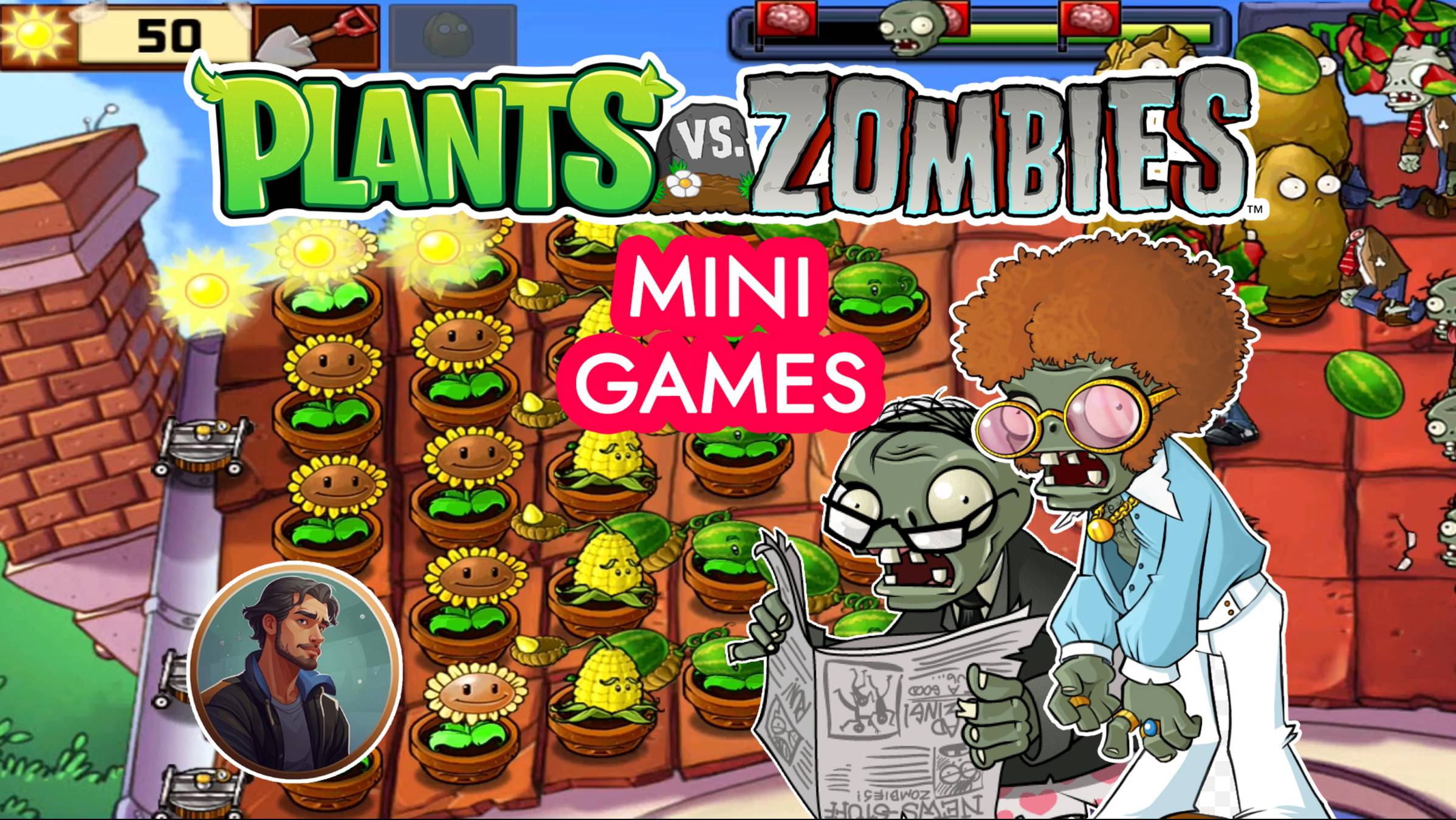 Plants vs Zombies - Pogo Party. Растения против зомби - Пого-вечеринка. ПВЗ.PVZ