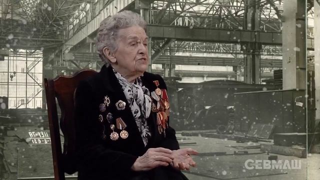 Наш бессмертный полк. Никонова Валентина Андреевна, председатель профкома ветеранов ПО "Севмаш"