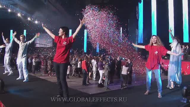 Конфетти-бластер - когда нужно засыпать конфетти весь танцпол