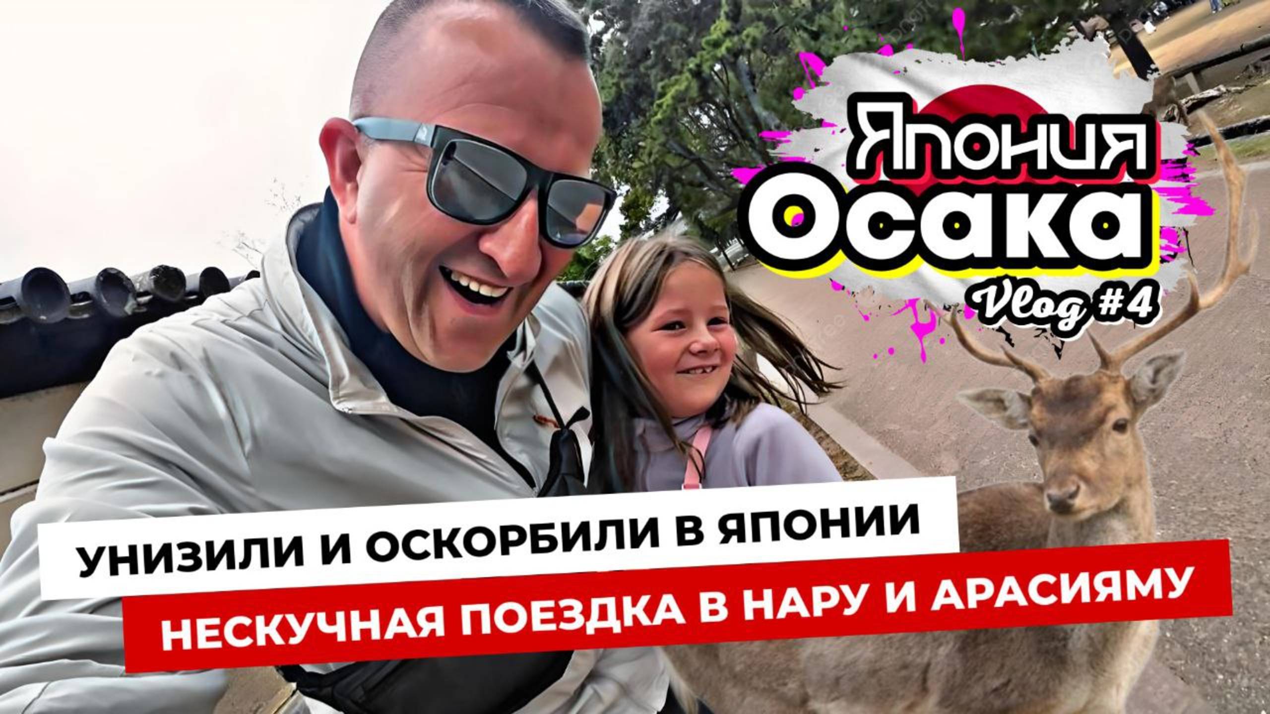 Унизили и оскорбили! Некоторые жители Японии реальные олени! Нара и Арасияма в Киото.