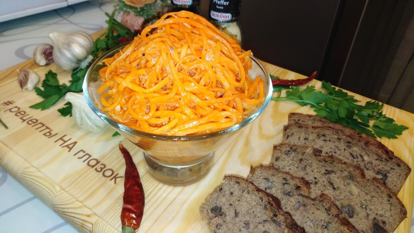 🔴 САМАЯ ВКУСНАЯ МОРКОВЬ ПО-КОРЕЙСКИ 🎎 . СУПЕР ВКУСНЫЙ Рецепт! /рецепты На глазок/