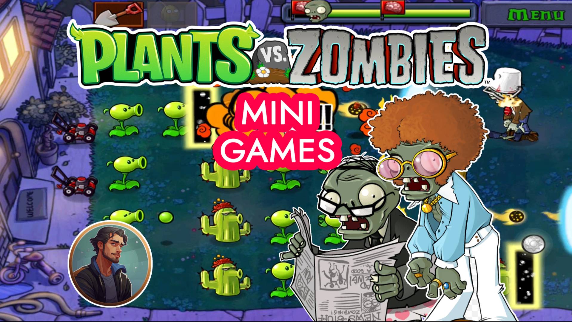 Plants vs Zombies - portal combat. Растения против зомби - Портальная битва. ПВЗ.PVZ