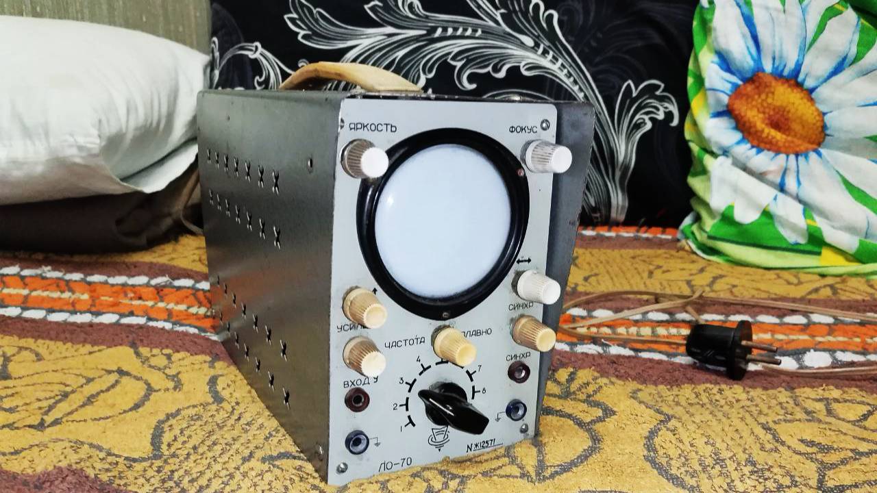 Обслуживание осциллографа ЛО-70