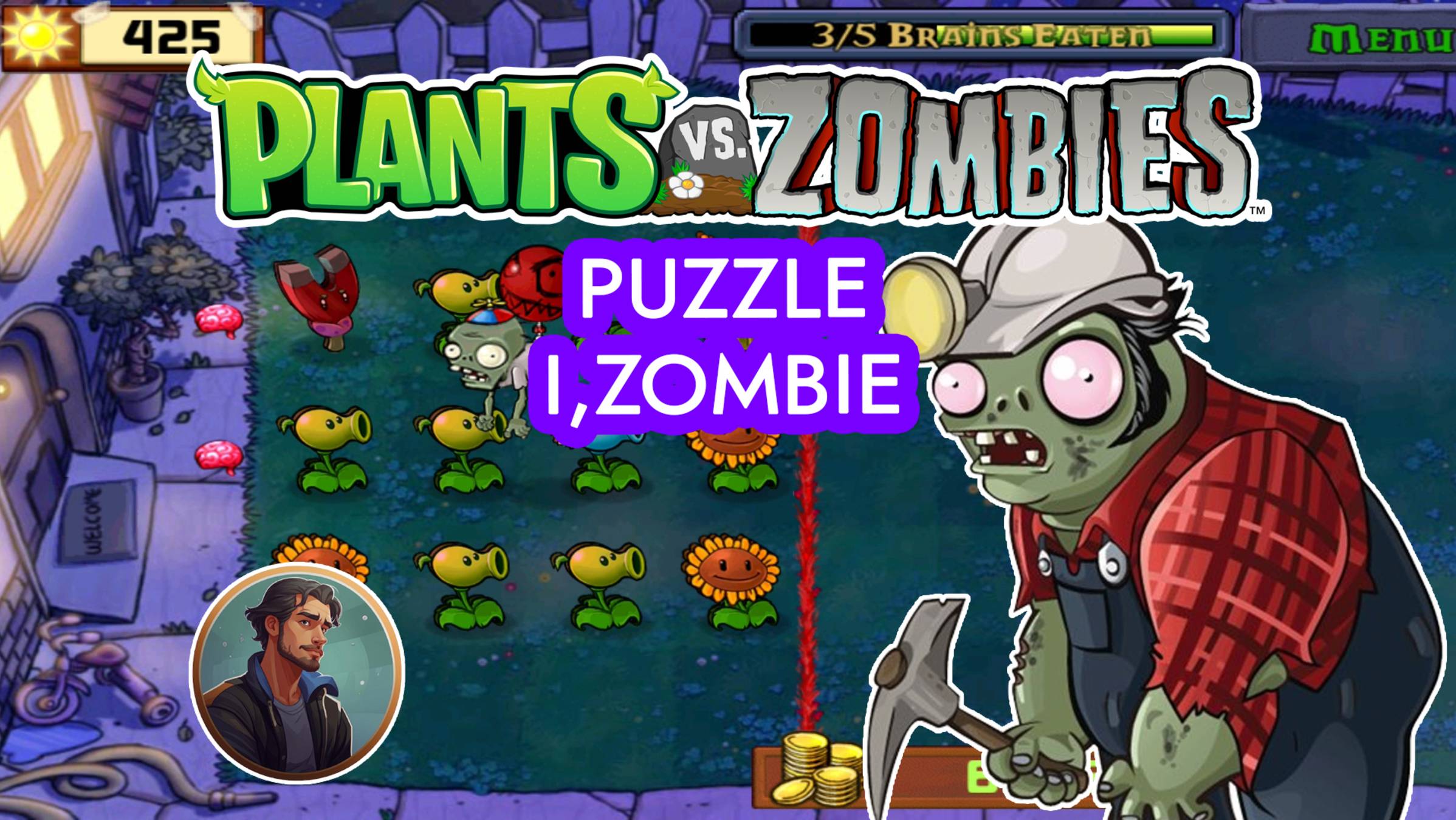 Plants vs Zombies - Dead Zeppelin. Мертвый Цеппелин | Puzzle (пазлы) |I, Zombie #5
