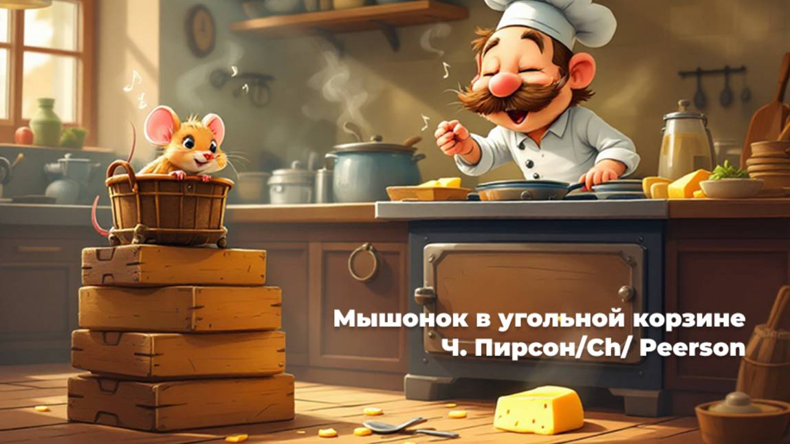 Мышонок в угольной корзине Ч. Пирсон/Ch.Peerson