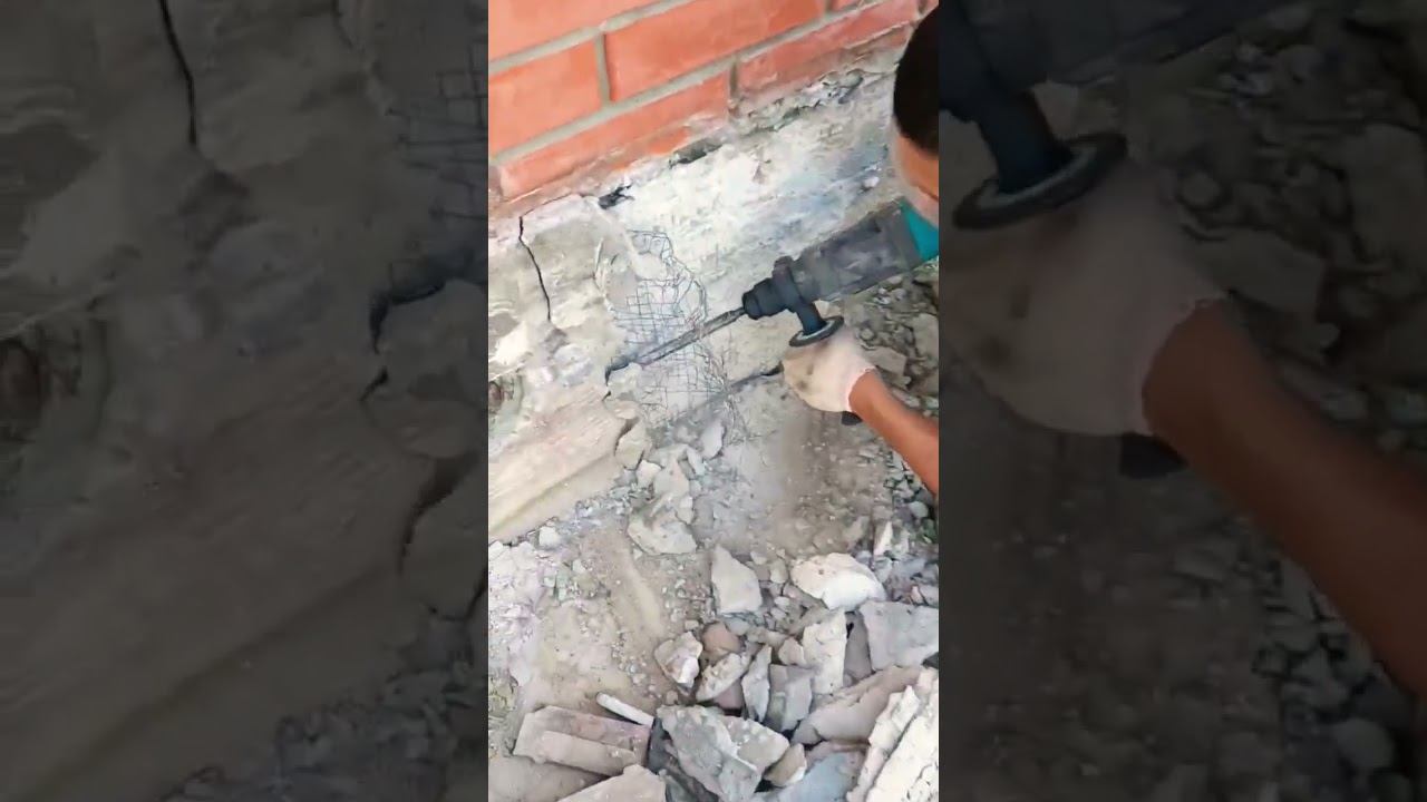 Подготовка цоколя к утеплению.