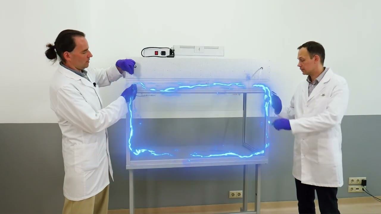 Станция с вертикальным нисходящим потоком воздуха в рабочей зоне КВАЗАР. Иструкция