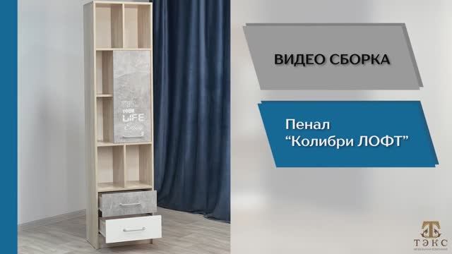 Подростковая Колибри-Лофт. Пенал видеосборка