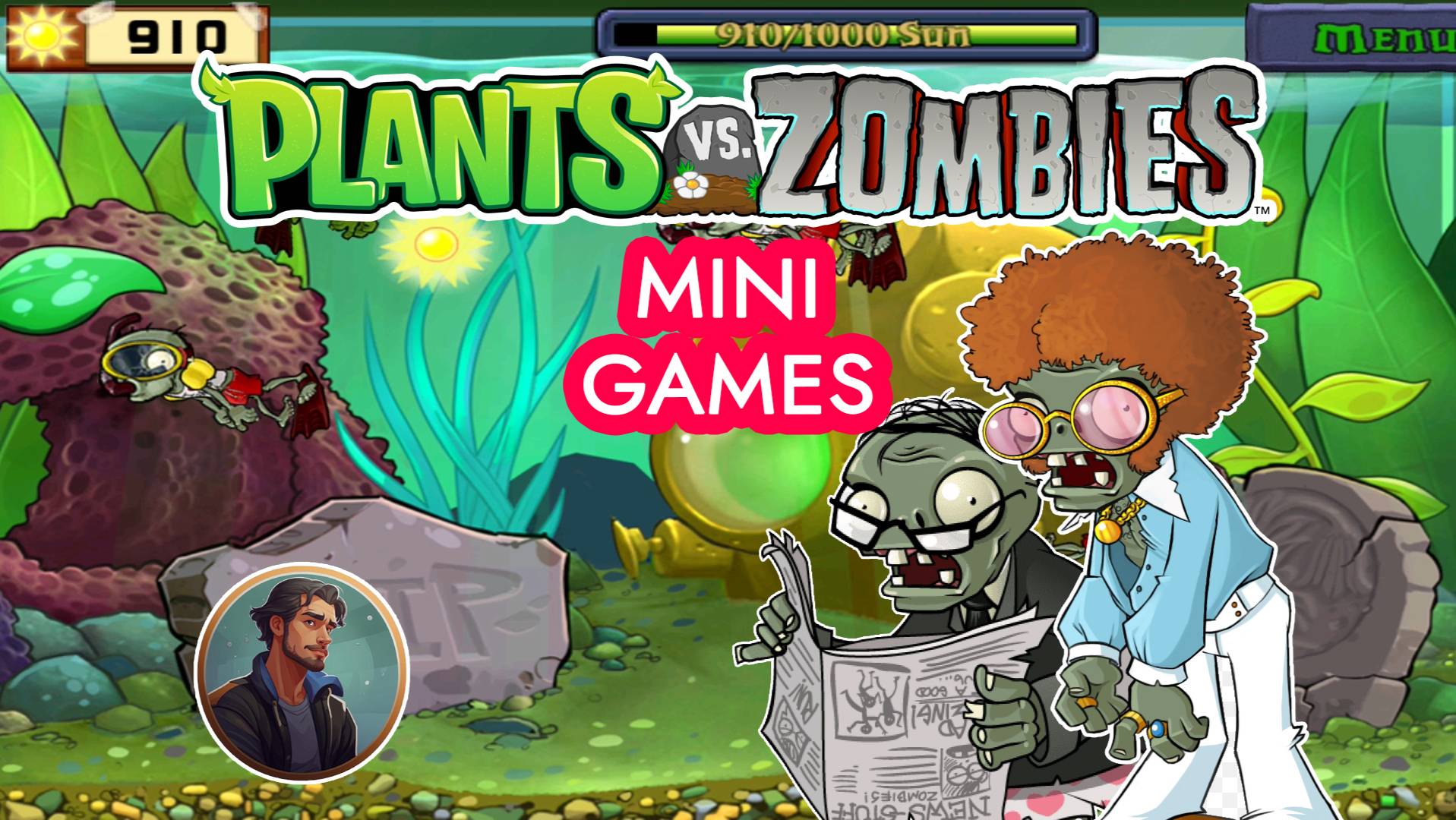 Plants vs Zombies - Zombiquarium. Растения против зомби - Зомбиквариум. ПВЗ.PVZ