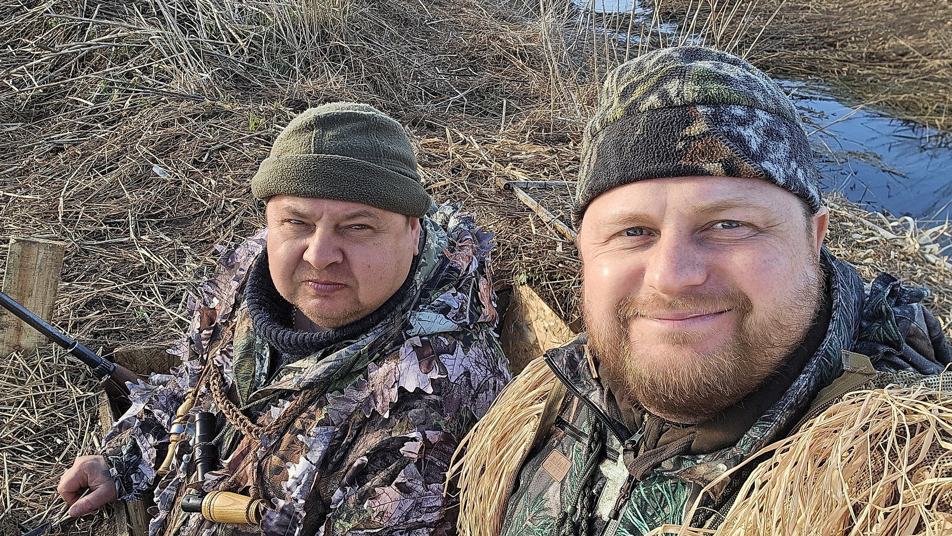 На гуся с другом