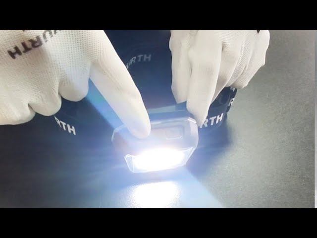 Фонарь налобный аккумуляторный, 280 Лм, сенсорный