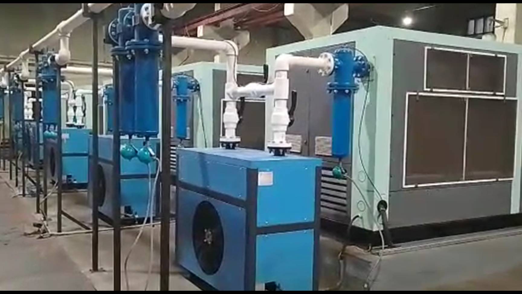 Проект по обновлению компрессорного парка, поставка монтаж и ПНР винтовых компрессоров АЕС.