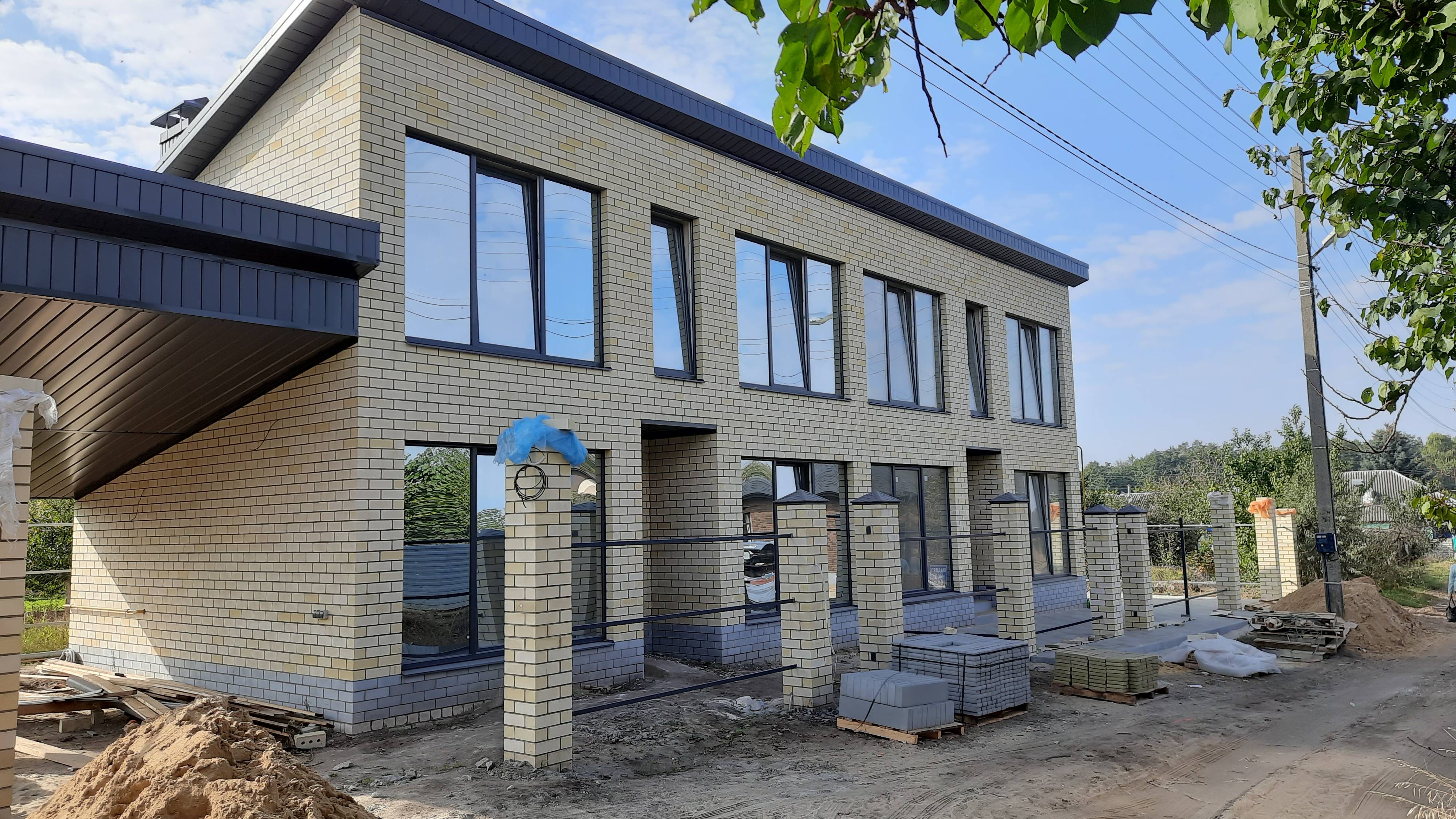 Дуплекс. Дом новый готовый Воронеж отделка. Продажа.