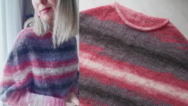 Паутинка спицами - реглан-погон + спущенное плечо. Описание, расчёты, размеры, пряжа