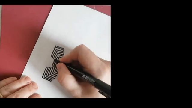 Рисуем иллюзия (22), легко и просто