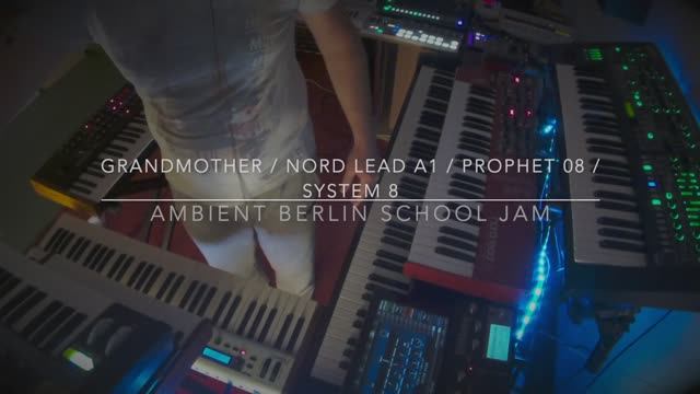 Grandmother ⧸ Nord Lead A1 ⧸ Prophet 08 ⧸ System 8 Ambient Berlin School Soundscapes
