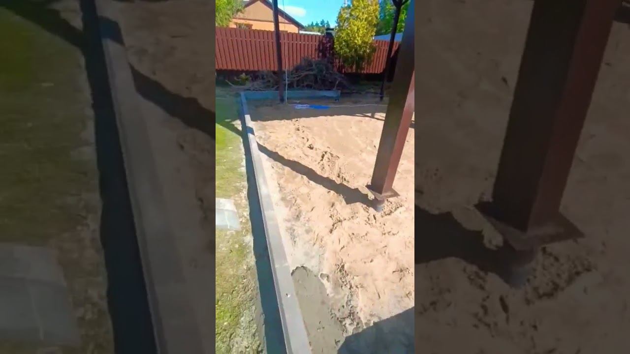 Парковка на участке