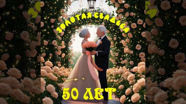Золотая свадьба. 50 лет вместе!