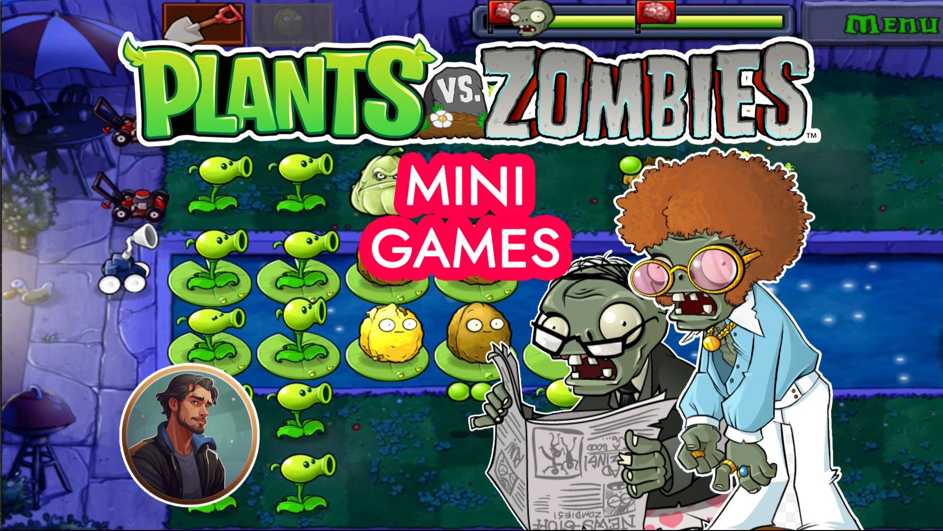 Plants vs Zombies - Invisi-ghoul. Растения против зомби - Невидимая нежить. ПВЗ.PVZ
