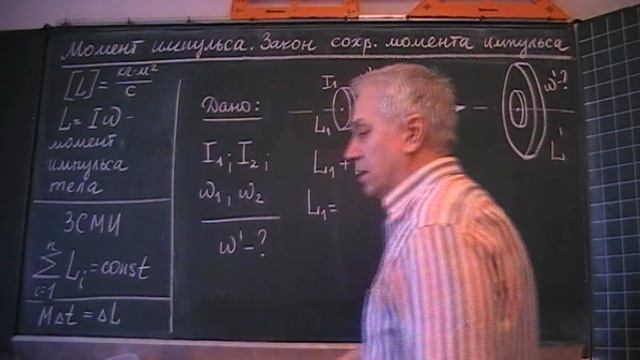 Угловая скорость системы дисков