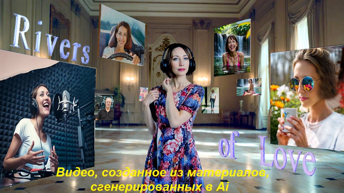 "Rivers of Love" (visualization using AI)