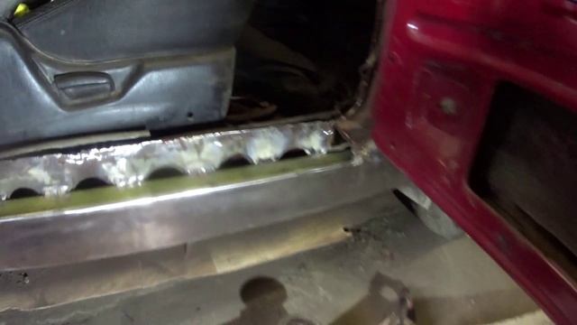 Ремонт порогов ваз 2121 НИВА.