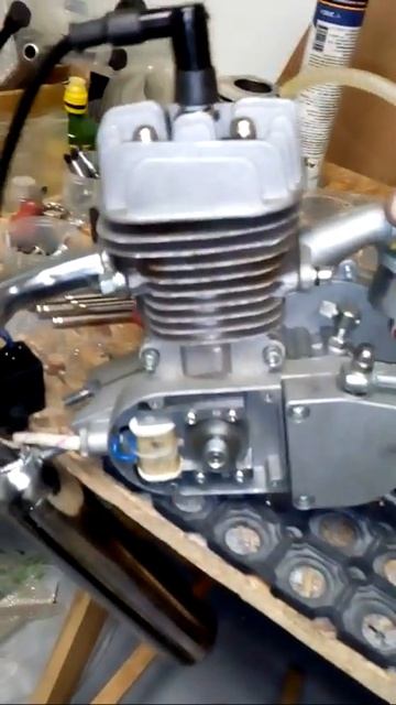 Проблема с запуском. Первый запуск. Веломотор F-80cc! Часть-3.