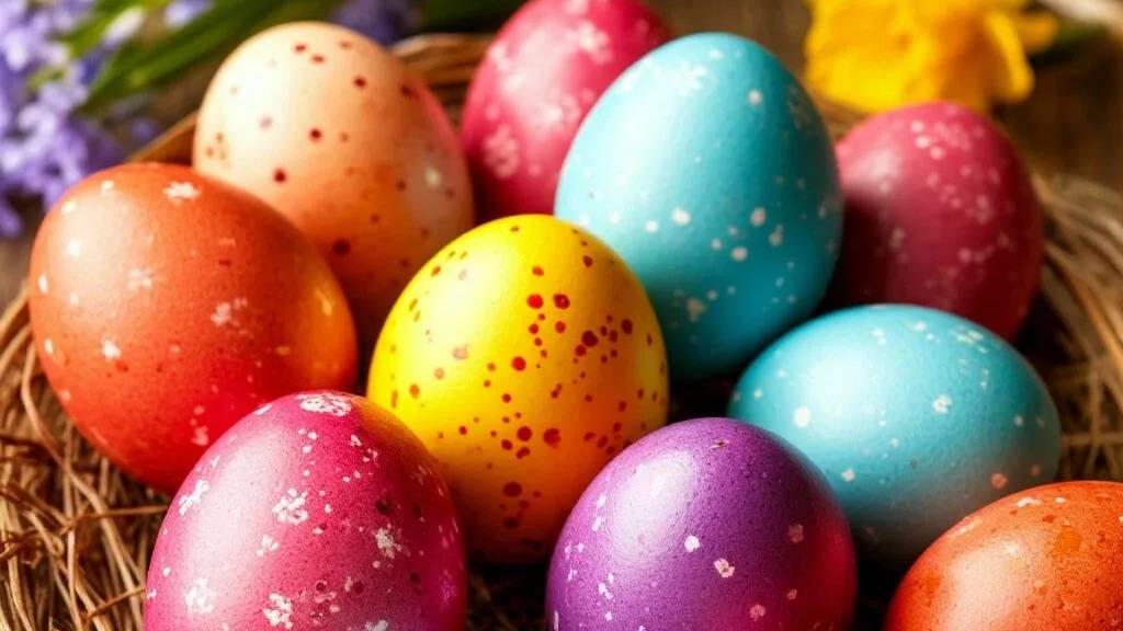 Правильно красим Пасхальные яйца Бюджетно  Красиво и Безопасно