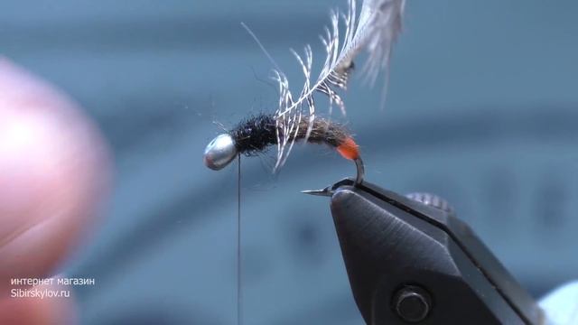 Страшно Крутая Нимфа - Чужой! Fly Tying - Alien!