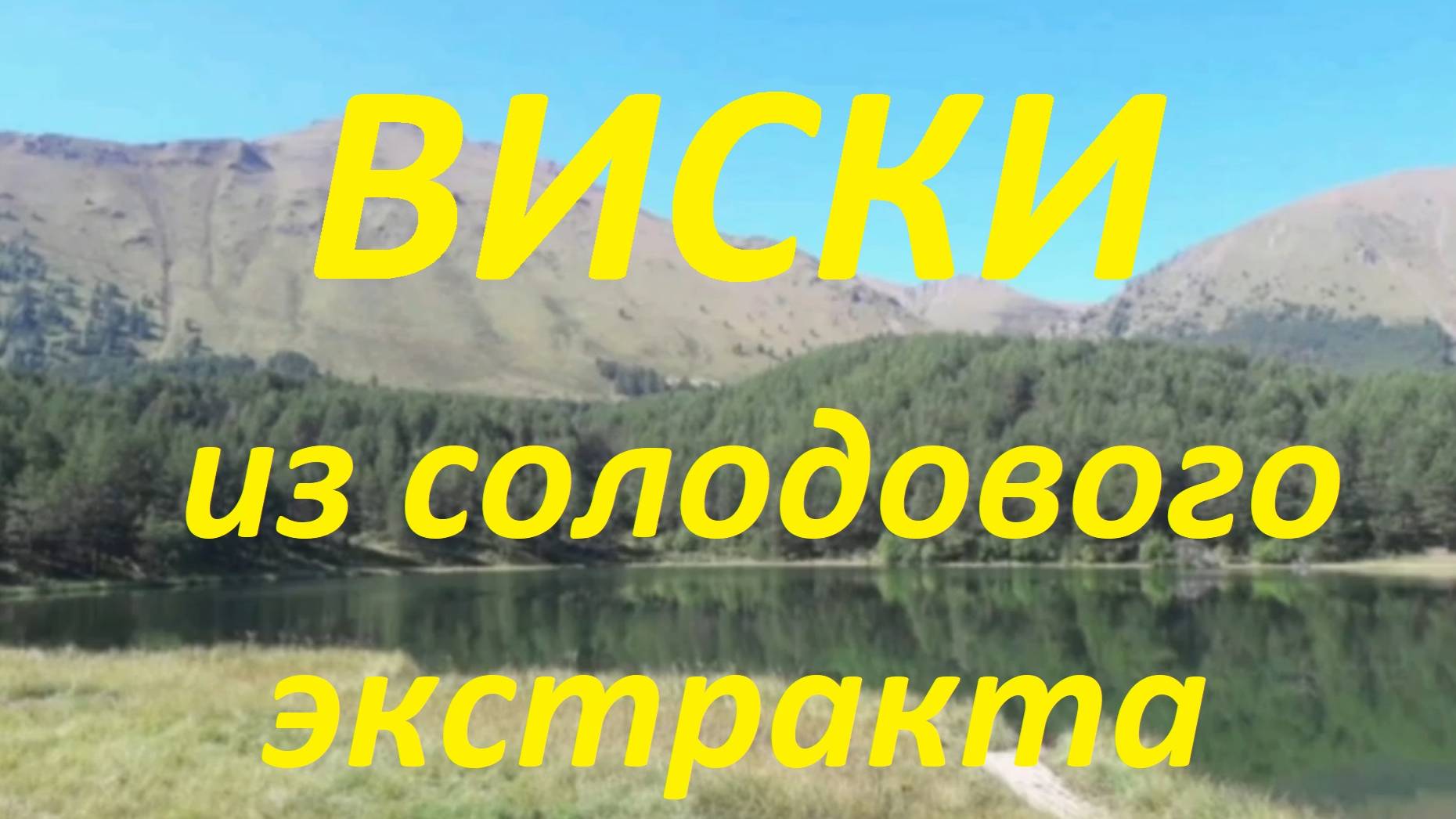 33. Как сделать Виски из солодового экстракта (концентрата) на Люкссталь 8М-брожение две перегонки