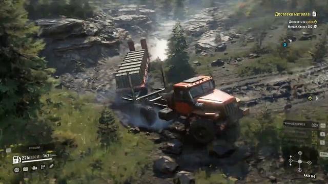 SnowRunner - ТАЙМЫР - ПОРУЧЕНИЕ - ДОСТАВКА МЕТАЛЛА #snowrunner