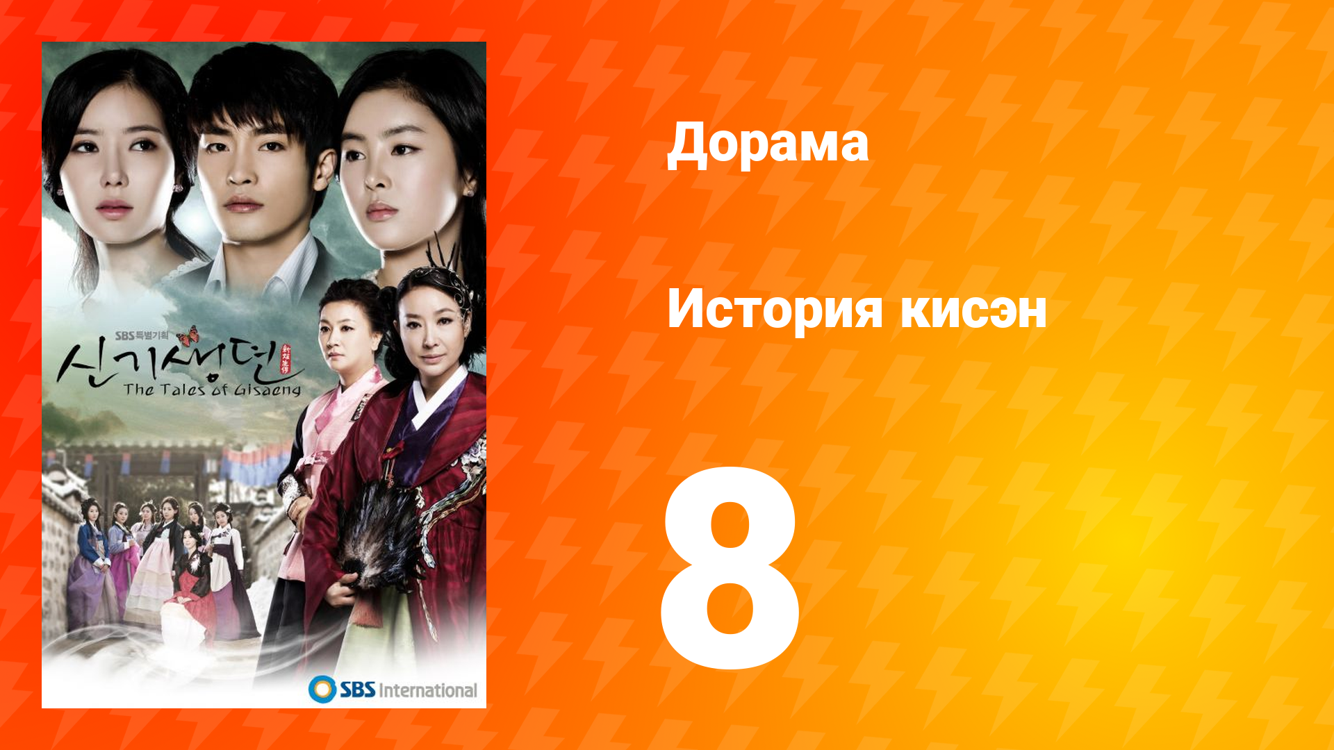 История Кисэн 1 сезон 8 серия