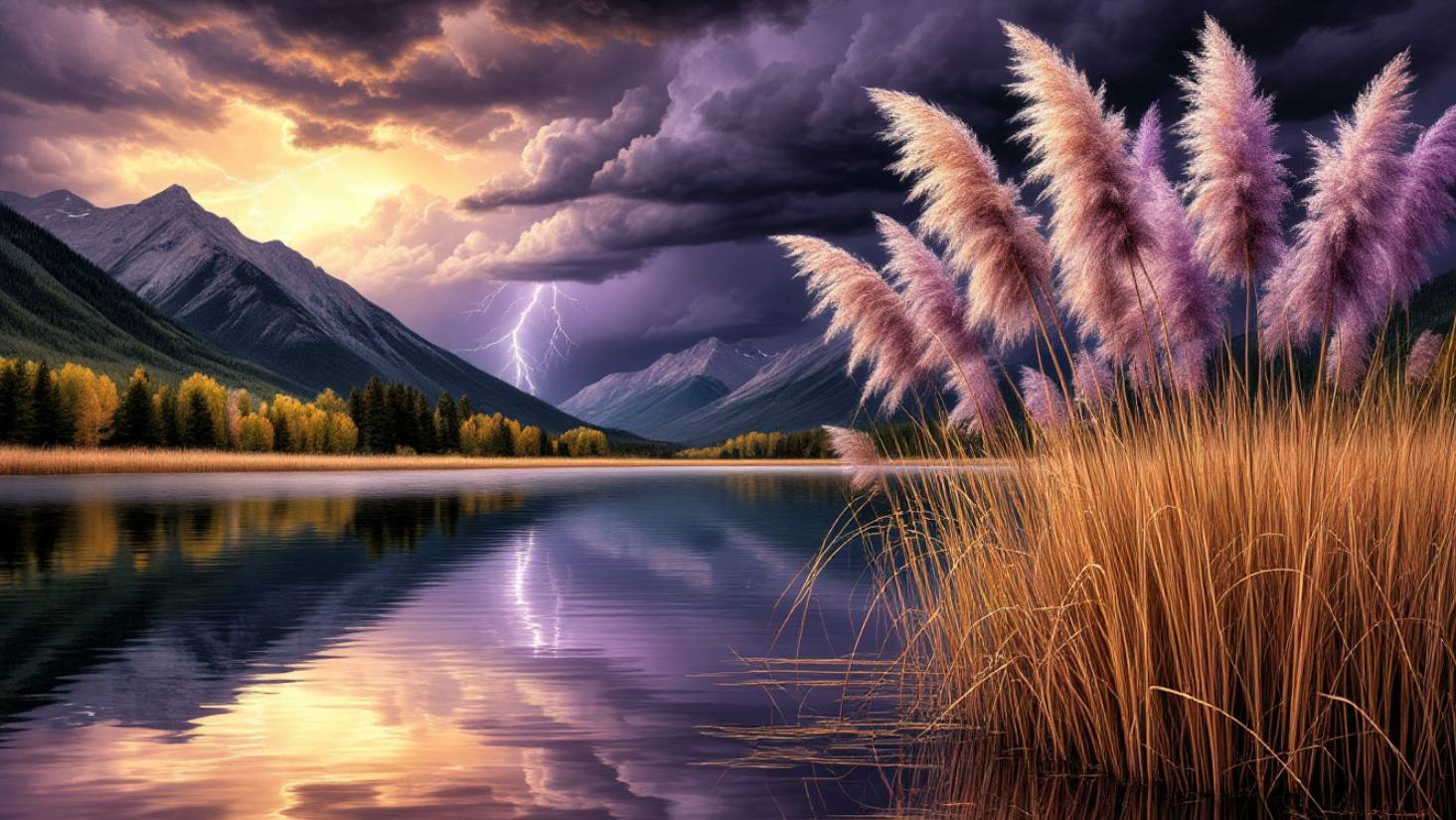 Симфония красок и тишины: Пейзажи, достойные украсить ваш экран монитора