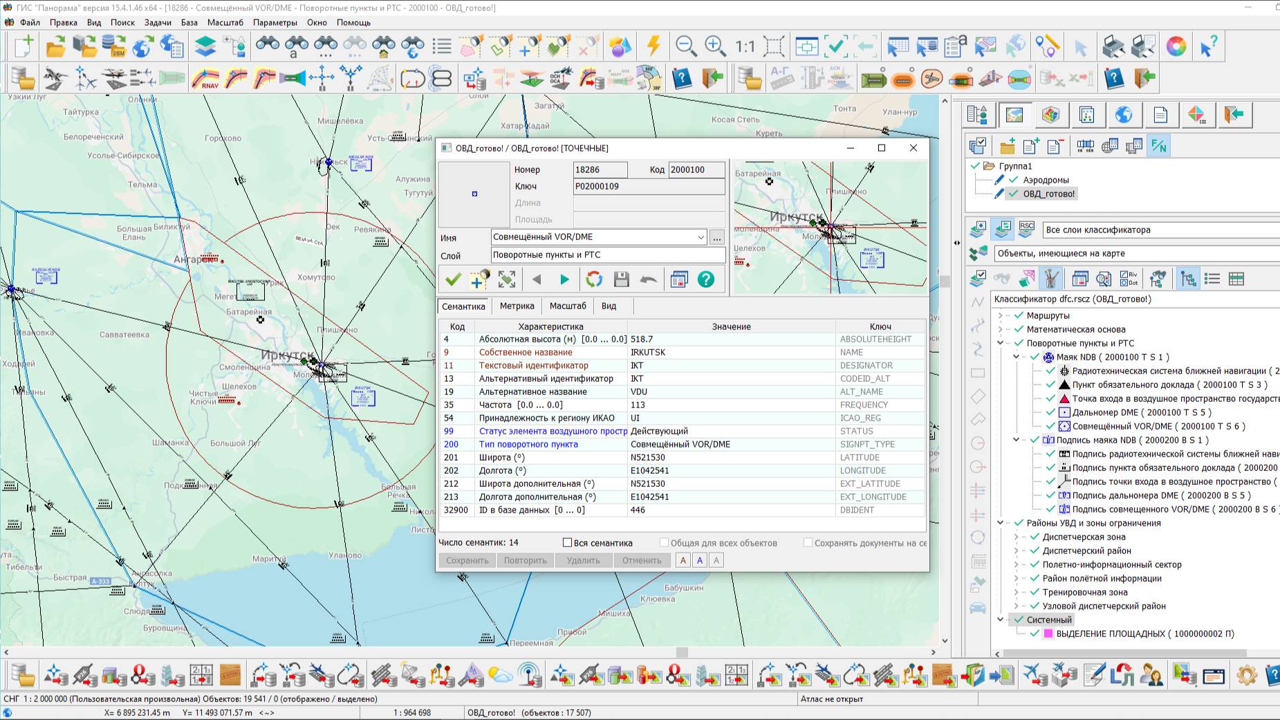 Вывод основных точек на карту