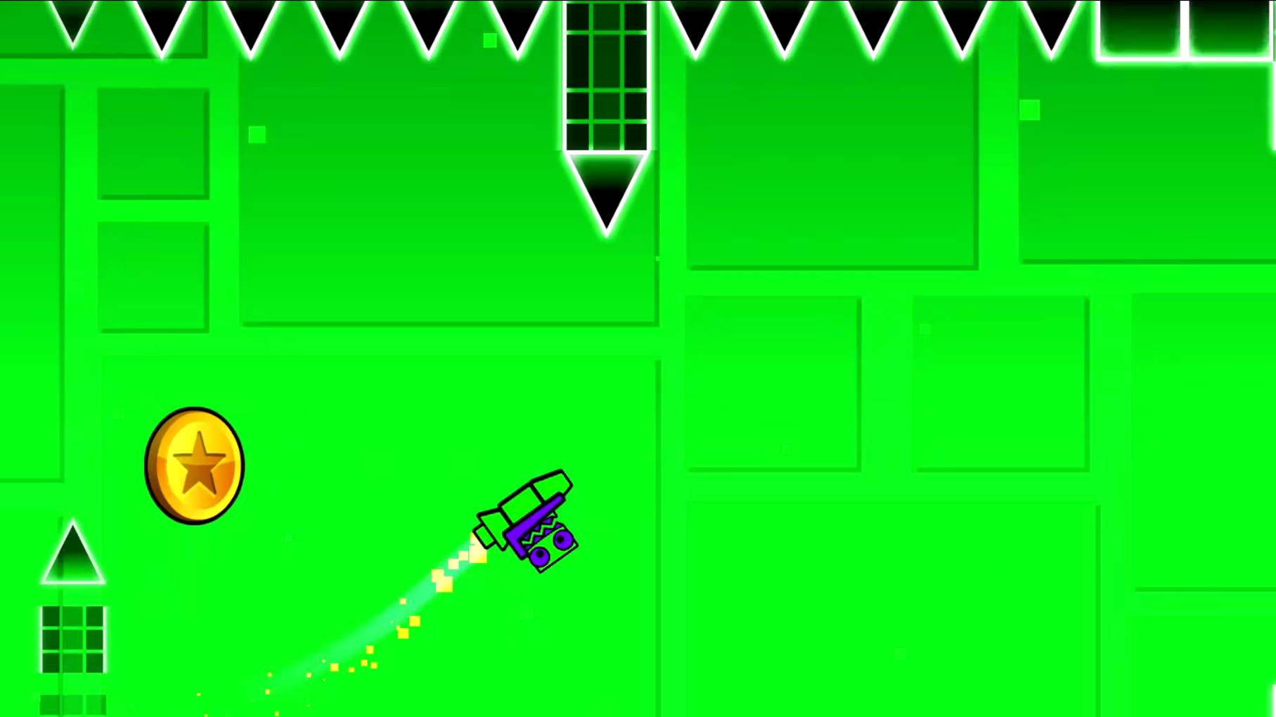 #7 Jumper Geometry Dash 3 монетки