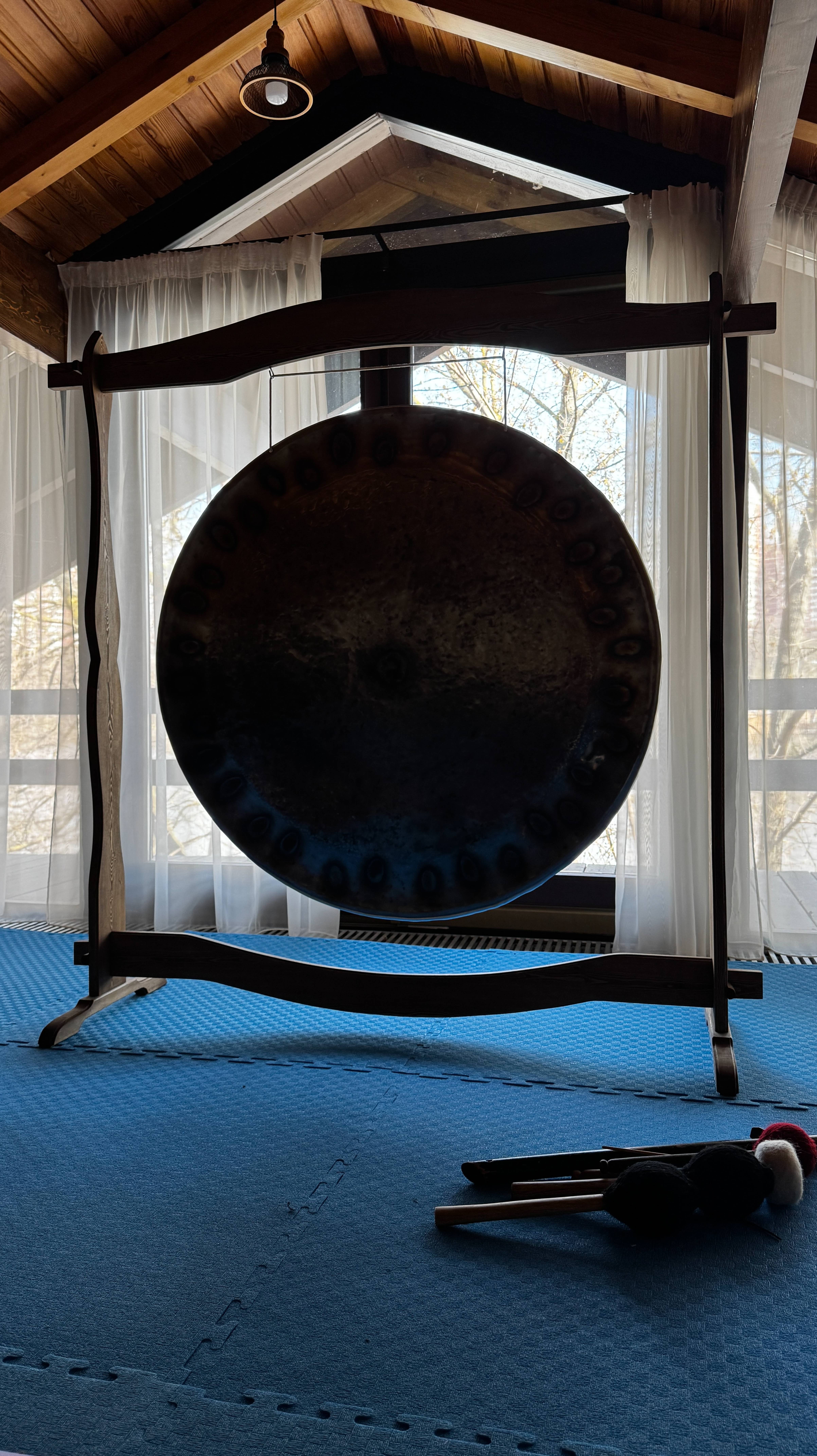 Звучание гонга ручной работы | Слушать в наушниках 🎧| Александр Демидов