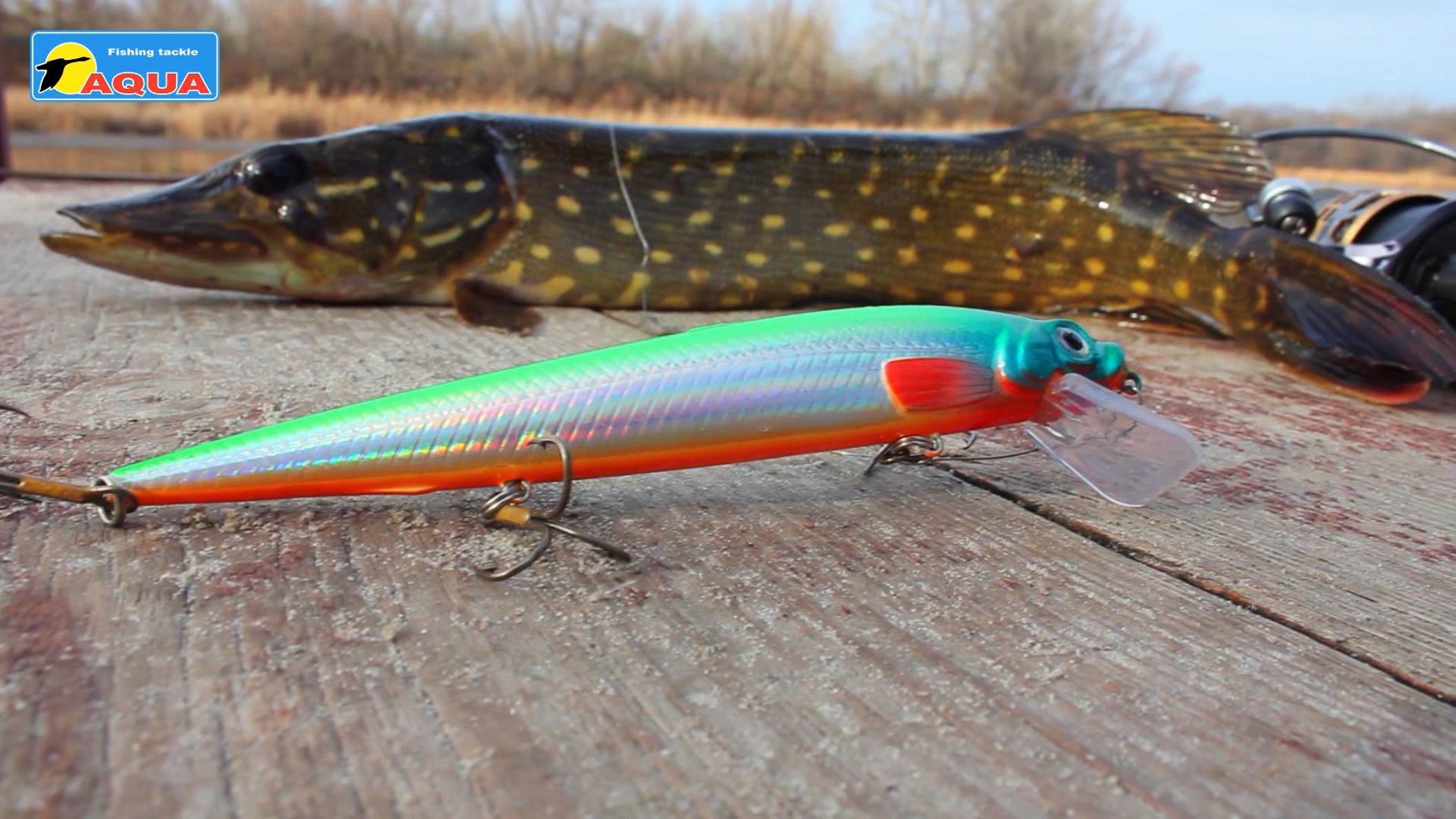 Воблер для рыбалки AQUA Гусар