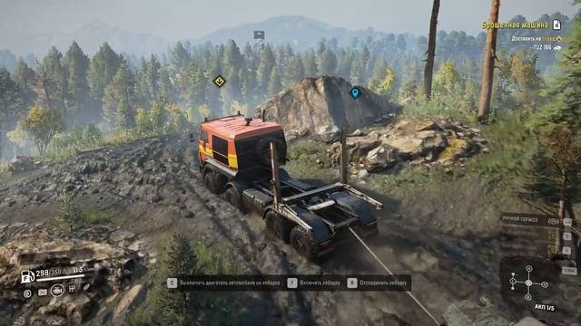 SnowRunner - ТАЙМЫР - ПОРУЧЕНИЕ - БРОШЕННАЯ МАШИНА #snowrunner