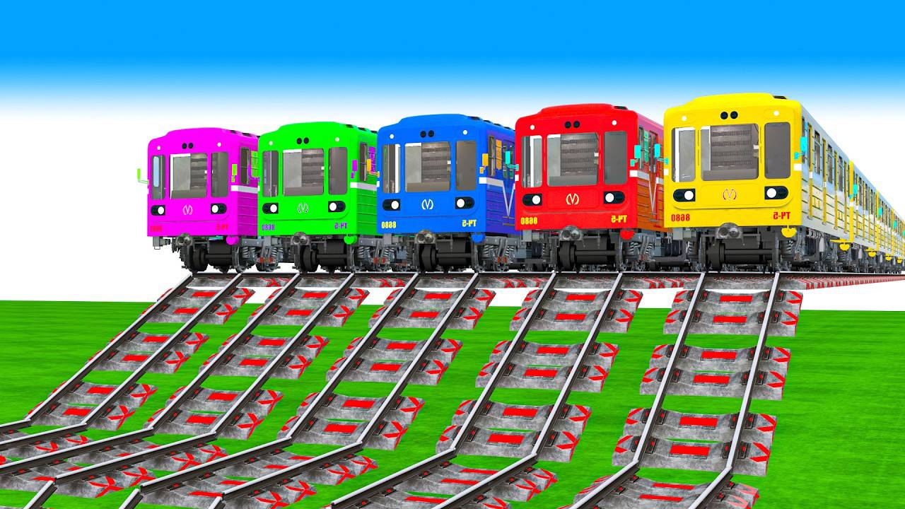 Мультики для детей про поезда. Смешные Мультики для малышей. Залипательные мультики смотреть онлайн