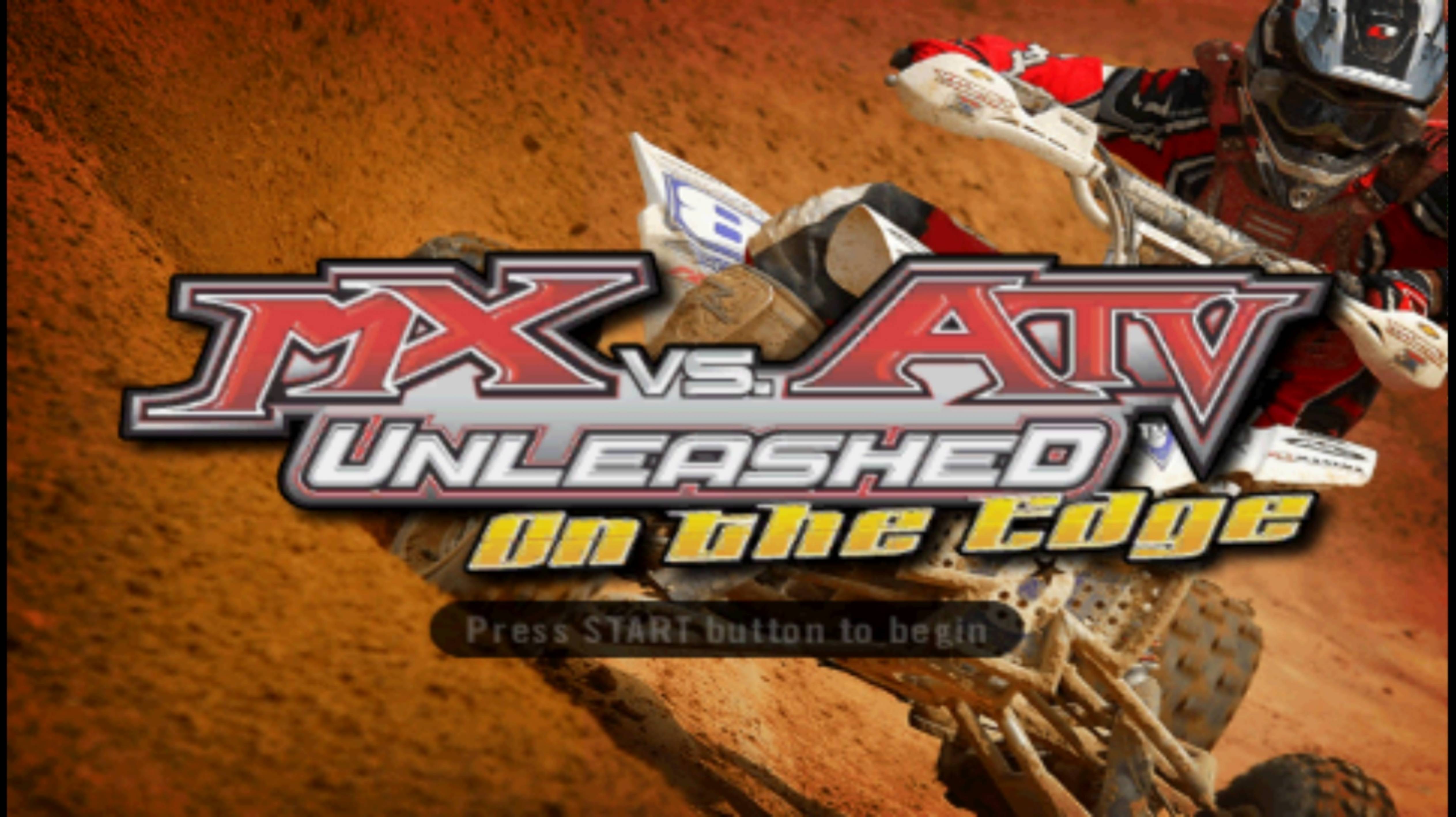 MX vs ATV Unleashed On the Edge PSP NTSC-U US Demo Gameplay (UCUS-98664)