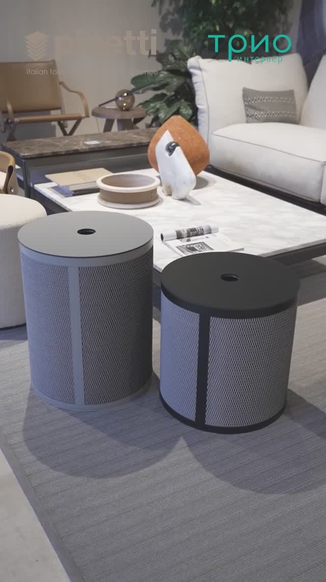 Корзина для белья Nadia Black от Pinetti