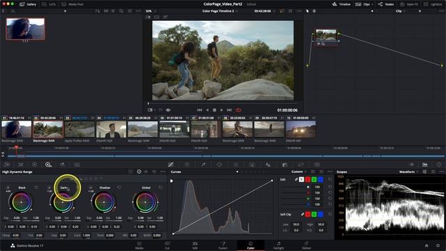 DaVinci Resolve 17 Color Продвинутый (Расширенный) цвет
