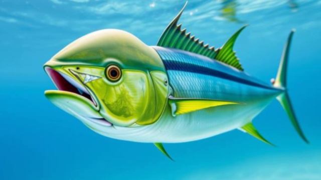 Чудо рыба Махи Махи. Блеск и радость океана.