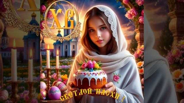 Христос Воскресе! С праздником Светлой Пасхи!