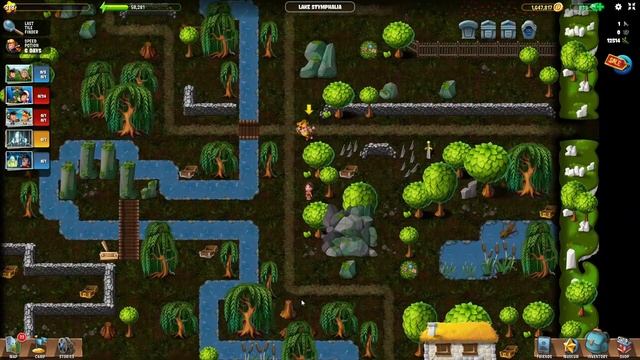 Стимфалийское озеро - Lake Stymphalia | Гера #15 (PC) | Diggy's Adventure