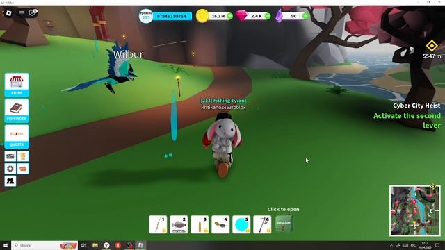 Roblox Обновление в Fishing  simulator