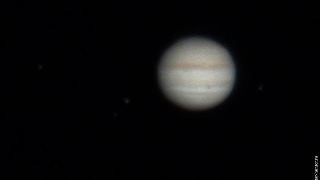 Юпитер со спутниками, 16 апреля 2025 года, 19:42