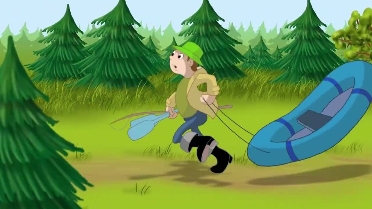 Анимация: Начало к Рыбацкому киножурналу "Тысяча и Одна Поклевка. Летний период" #киножурнал