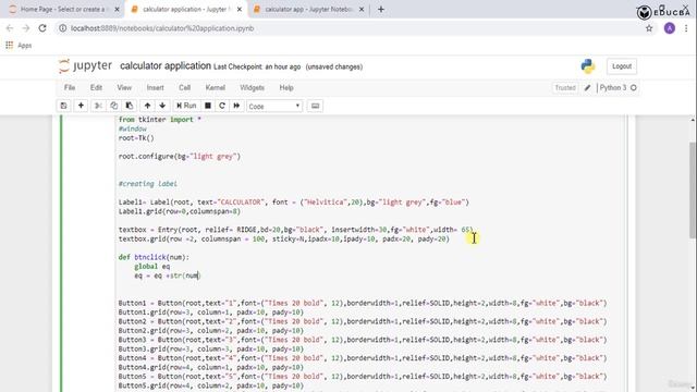 5 - Python GUI Case Study Creating a Calculator