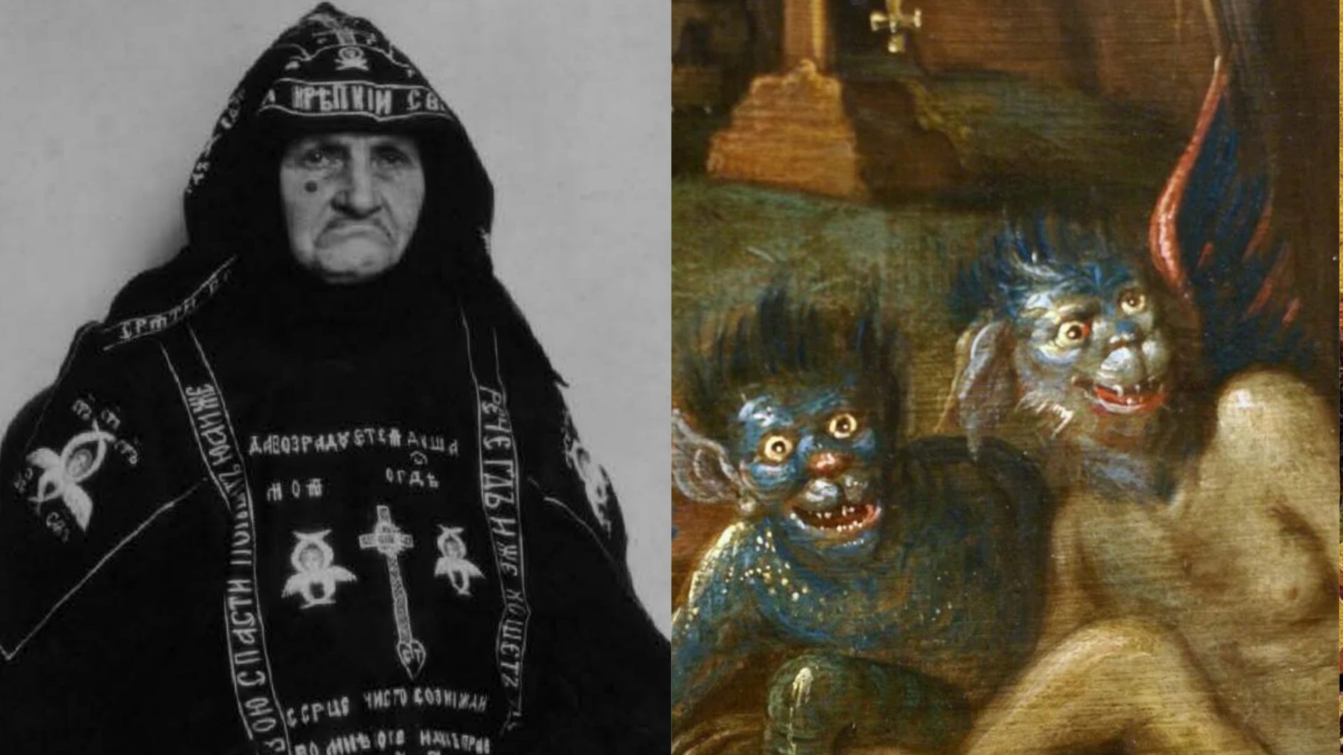 К ДВУМ БЕСНОВАТЫМ ЖЕНЩИНАМ ЯВИЛАСЬ ПРЕСВЯТАЯ БОГОРОДИЦА И ВЕЛЕЛА ИДТИ В КИЕВ К МАТУШКЕ МАРИИ ч.4